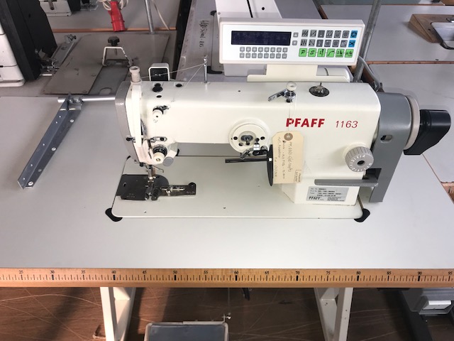 USED MACHINERY THAT WE TREAT AND WANTED : PFAFF 1163-900
