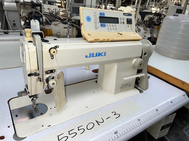 1 needle lockstitch machines : JUKI DDL-5550N-3