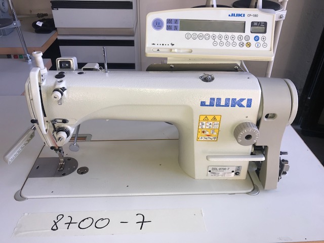 1 needle lockstitch machines : JUKI DDL-8700-7